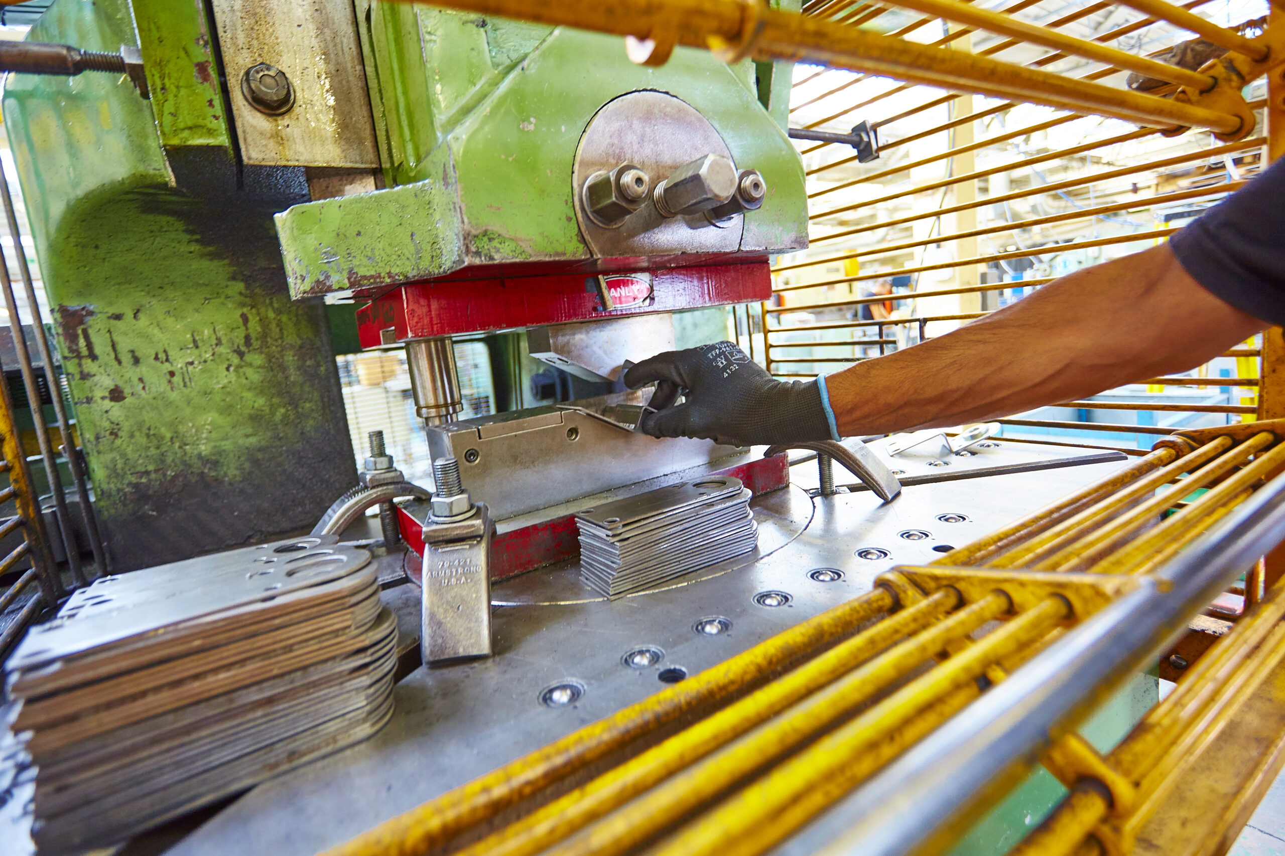 Power press training for a safe work environment