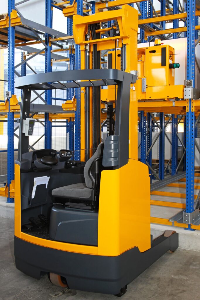 Forklift training: Reach Truck Training at Milne Safety